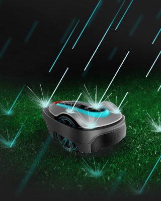 Tondeuse robot à gazon - GARDENA