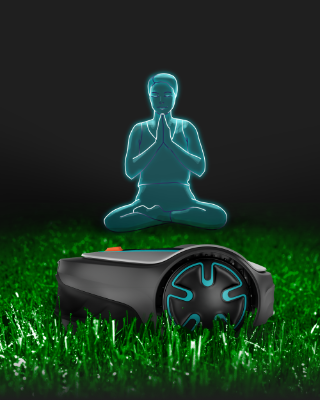 Tondeuse robot à gazon - GARDENA